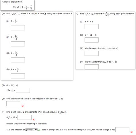Consider The Function F X Y 33x2y B Find Chegg