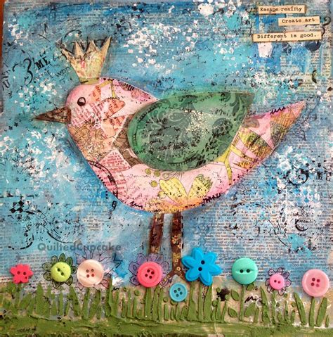 Ten Tips Mixed Media Art Canvas Collage Art Tips Ideas Mixed Media Art Projects Mixed Media