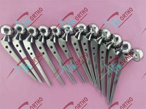 INSTRUMENTS ORTHOPÉDIQUES DE prothèse bipolaire de hanche 45 mm et 46