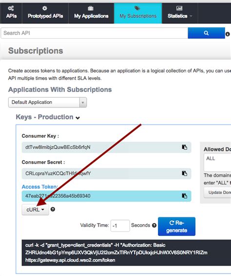 How To Refresh The Access Token Of An Application With The Wso2 Api