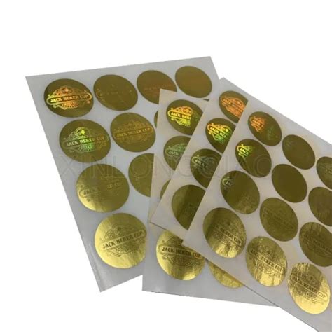 최고 판매 맞춤 디자인 오리지널 정품 홀로그램 스티커