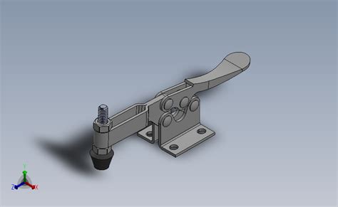 桌面夹具工装 SOLIDWORKS 2014 模型图纸下载 懒石网