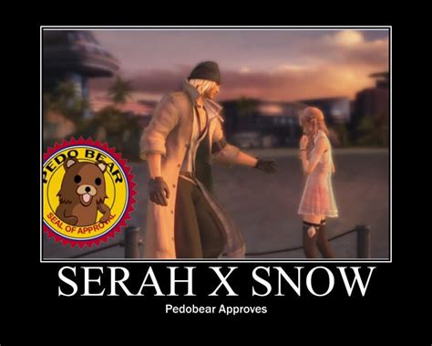 Serah X Snow By Zelinkforever On Deviantart