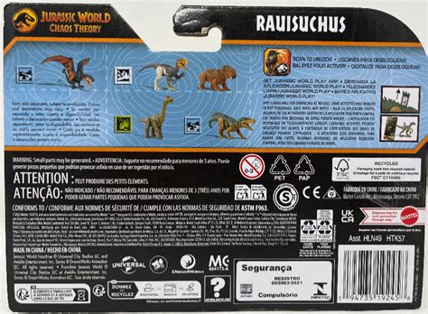 Jurassic World Chaos Theory Epic Evolution Danger Pack Rauisuchus Toy