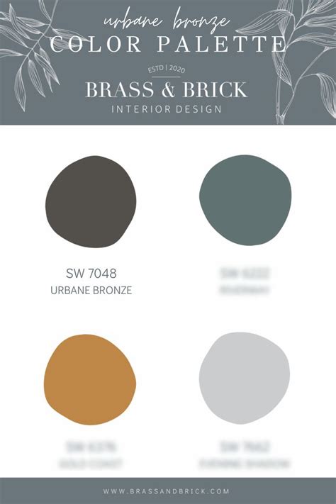 Recreate The Room With Urbane Bronze Color Palette