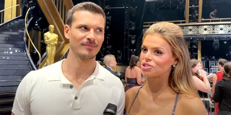 Video Of Brooks Nader And Gleb Savchenko Kissing Behind Dwts Scenes