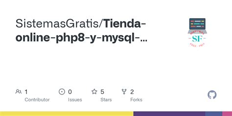 Github Sistemasgratis Tienda Online Php Y Mysql Gratuito