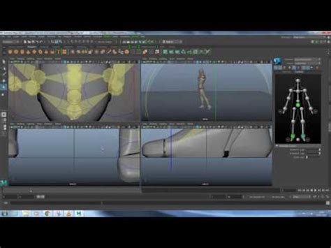 Animating A Walk Cycle In Maya Part 1 - YouTube