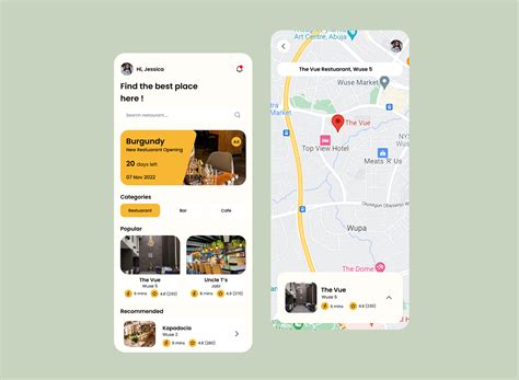 Map UI Design On Behance