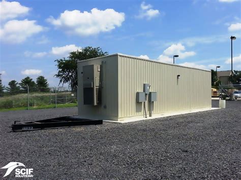 Modular Self Contained Scif Customized Mobile Container Sensitive Compartmented Information