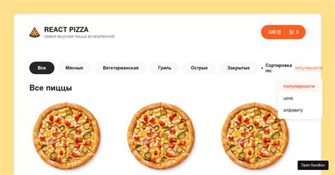 Archakov06 React Pizza Html Codesandbox