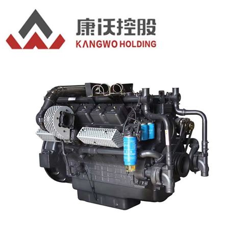 Water Cooling 6 Cylinder Low Fuel Consumption Genset Engine Engine