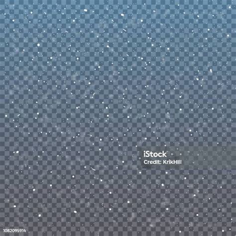 투명 한 배경에서 떨어지는 눈송이 스노우 패턴입니다 벡터 일러스트입니다 겨울 하늘에 눈 이입니다 Eps 10입니다 12월에 대한 스톡 벡터 아트 및 기타 이미지 Istock