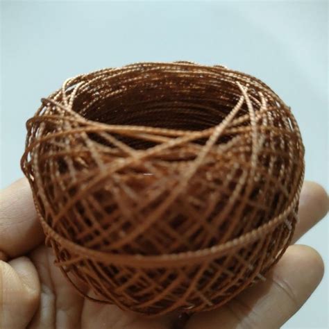 Jual 1rol Benang Sol Sepatu Coklat Sol Sendal Gulungan Benang Jahit
