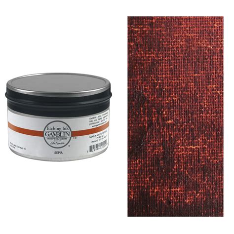 Departments Gamblin Etching Ink 300ml Sepia