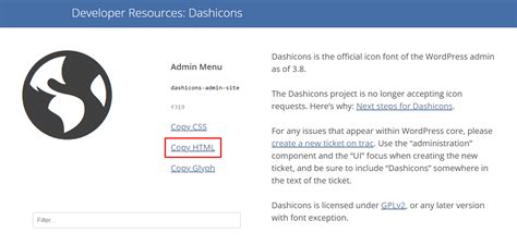 How To Use And Display Wordpress Dashicons On The Website