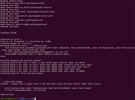 Icem导入openfoam遇到问题 Icem导入openfoam遇到问题