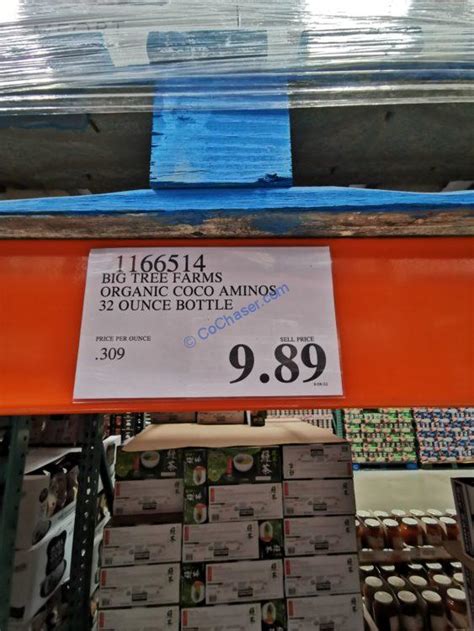 Costco 1166514 Big Tree Farms Organic Coco Aminos Tag Costcochaser