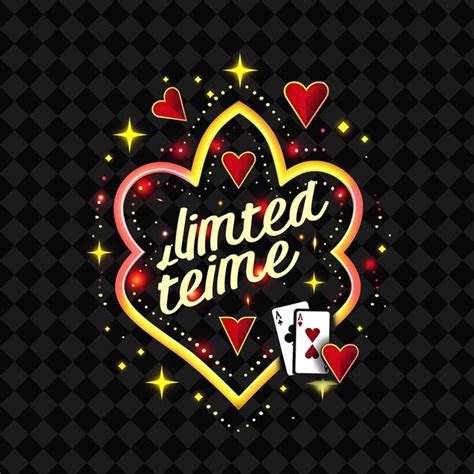 Premium Psd Glittering Neon Sparkle Of Limited Time Text With Neon