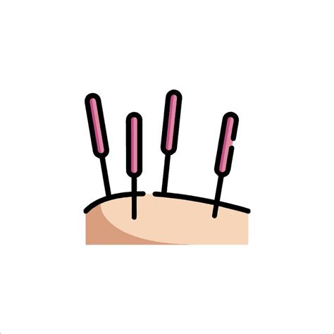 Acupuncture Needle Icon Illustration 54727519 Vector Art At Vecteezy