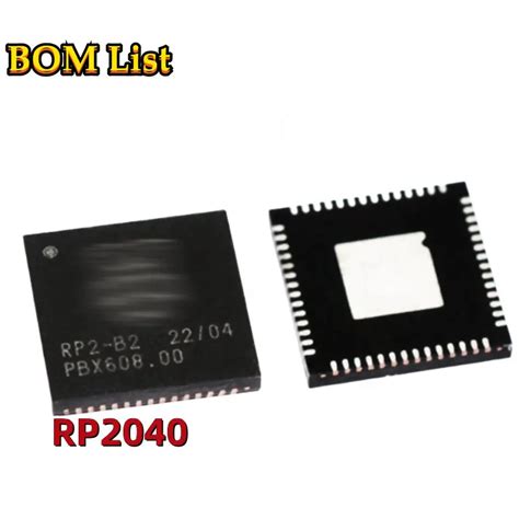 RprpQFN 56 RP2 B2 ARMCortex M0 Mikrodenetleyici Ipi