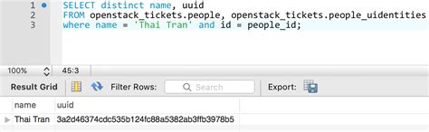 can i use uuid to identify developers in openstack stack overflow