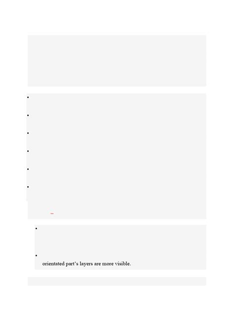 Part Orientation In 3d Printing Pdf 3 D Printing Secondary Sector