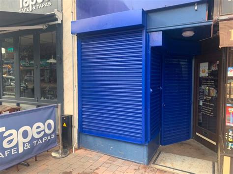Perforated Security Shutters At Herbs