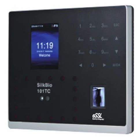 Biometric Access Control System Essl Silkbio 101tc Biometric And Access Control System