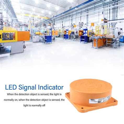 Inductive Proximity Switches Pnp Dc 3 Wire Normally Open Metal Approach