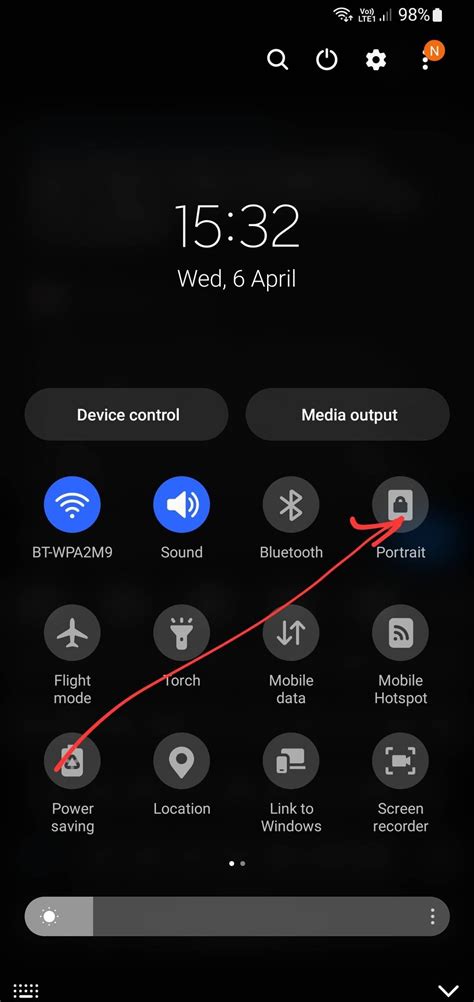 Solved Auto Rotate Option Disappeared Now I Have To Click An Icon To