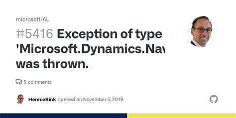 Exception Of Type Microsoftdynamicsnavtypesexceptions
