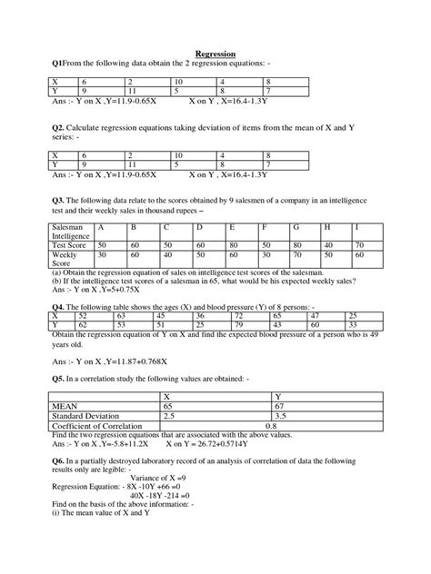 regression pdf standard deviation statistics