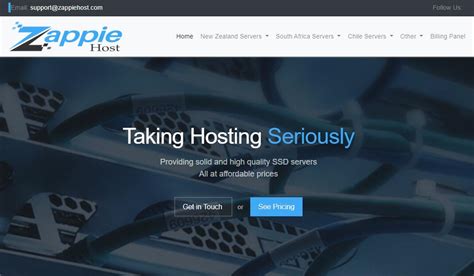 Zappie Host智利VPS怎么样测评介绍 适合南美VPS用户 VPS 主机测评
