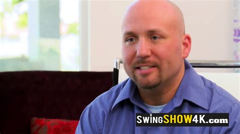 Young Couples Enjoy Carnal Experience In An Open Swing House New