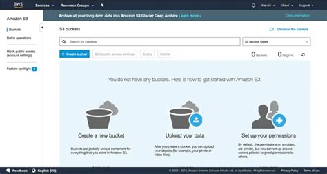 How To Create An S Bucket Object Storage On Amazon AWS