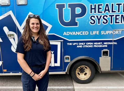 Uphs Marquette Heroes Paramedic Alex Deneef