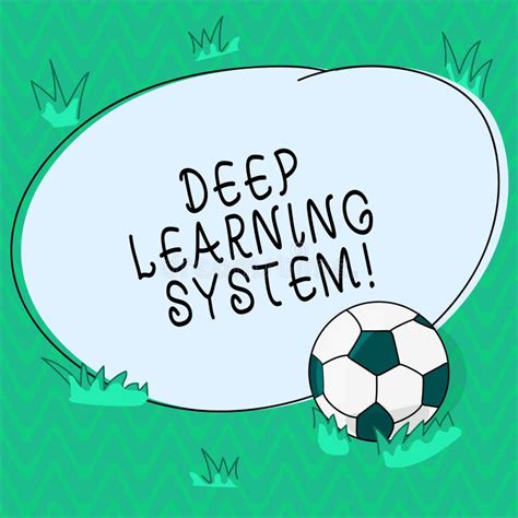 Word Writing Text Deep Learning System Business Concept For Collection Of Algorithms Used In