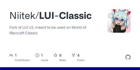 Github Niitek Lui Classic Fork Of Lui V Meant To Be Used On World