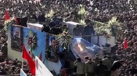 Qassem Soleimani At Least 56 Killed In Stampede At Burial Ceremony For