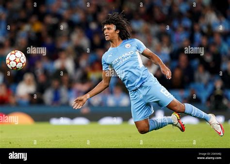 Manchester Citys Nathan Ake During The Uefa Champions League Group A