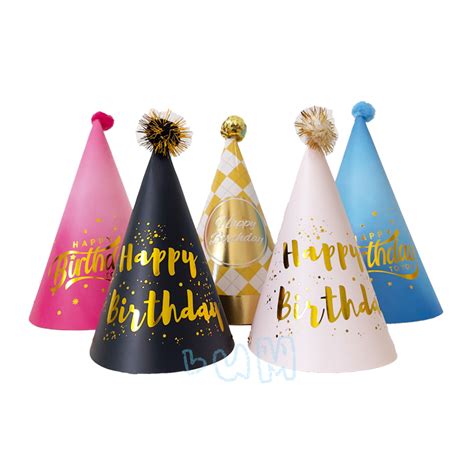 Jual Topi Kerucut Ulang Tahun Happy Birthday Party Hat Shopee Indonesia