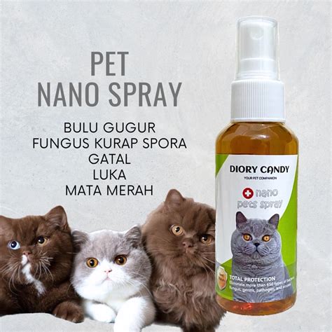 🌈 Pet Spray Kucing Cat Dog Kurap Kudis Spora Gatal Luka Kulat Fungus