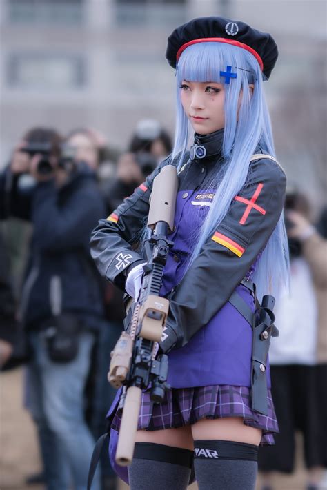 Hk416 Girls Frontline Anime Cosplay Anime Cosplay Аниме