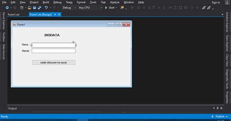 Export To Excel Menggunakan Templeting Vbnet Cyber Code