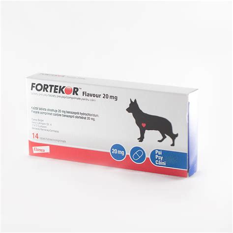 FORTEKOR 20 MG (21-80 KG) - 14 TABLETE - Adavet - Farmacie Veterinara ...