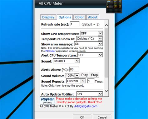 All Cpu Meter Windows 10 Gadget Win10gadgets