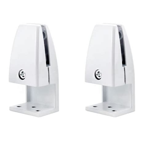 4 Pack Desk Partition Support Brackets Clips Vadania Hardware Uk