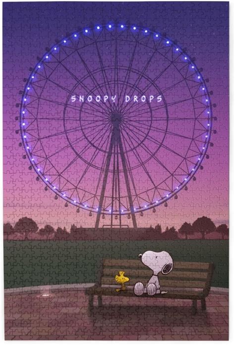 Amazon スヌーピー ジグソーパズル 1000ピース ギフト プレゼント 誕生日 お祝い 50x75cm ジグソーパズル おもちゃ