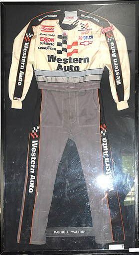 Darrell Waltrip Western Auto Race Used Suit